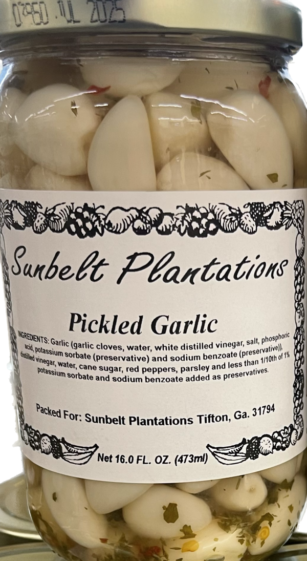 Pickled Garlic | Adcock Pecans