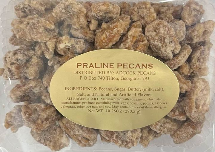 Praline Pecans | Adcock Pecans